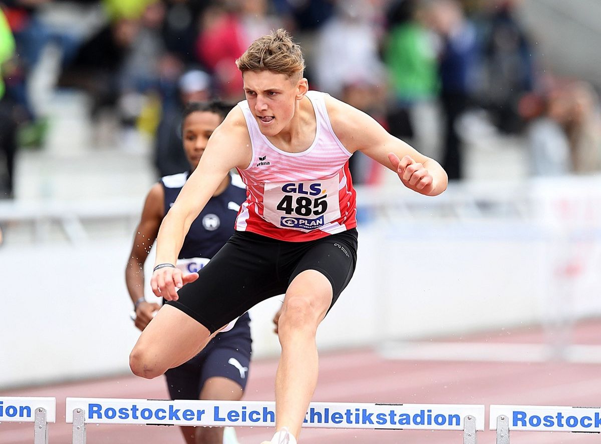 Hessischer Leichtathletik-Verband: DM MU18: Tristan Kaufhold, Finn Rode ...