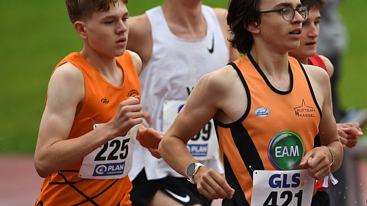 Hessischer Leichtathletik-Verband: DM MU18: Tristan Kaufhold, Finn Rode ...