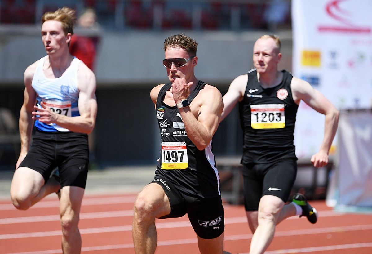 Hessischer Leichtathletik-Verband: Kevin Kranz holt Sprint-Titel ...