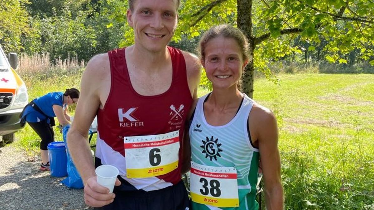 Hessischer Leichtathletik-Verband: Nina Engelhard und Kilian Schreiner holen sich Berglauf-Titel