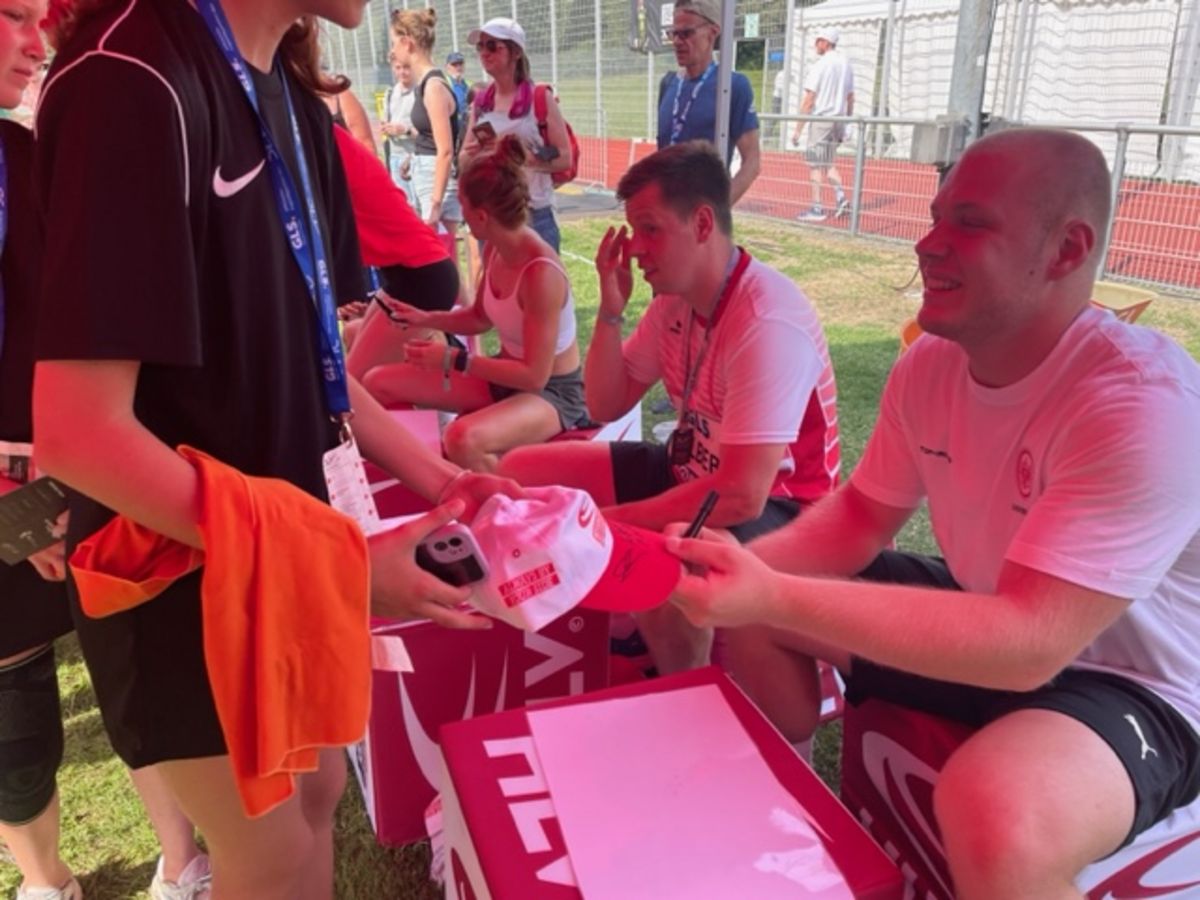 Hessischer Leichtathletik-Verband: Hessisches Haus bei den Deutschen Meisterschaften in Kassel