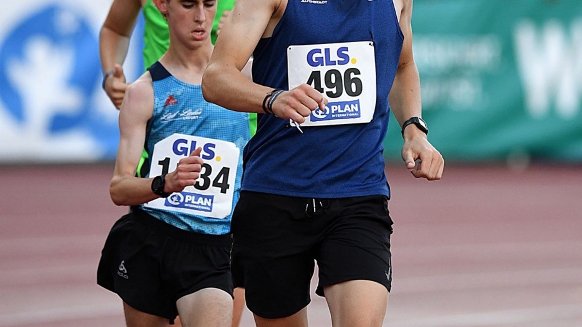 Hessischer Leichtathletik-Verband: DM MU18: Tristan Kaufhold, Finn Rode ...
