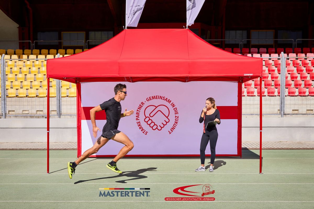 Hessischer Leichtathletik-Verband: MASTERTENT ist neuer HLV-Partner